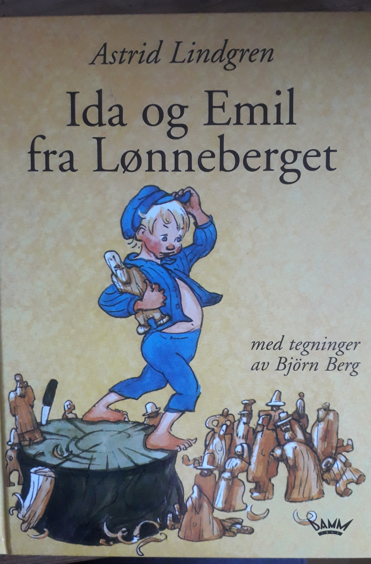 Innbundet - Ida og Emil fra Lønneberget - Astrid Lindgren