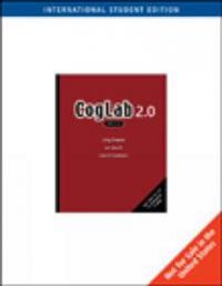 Intl Stdt Ed-Coglab on a Cd, Version 2. 0
