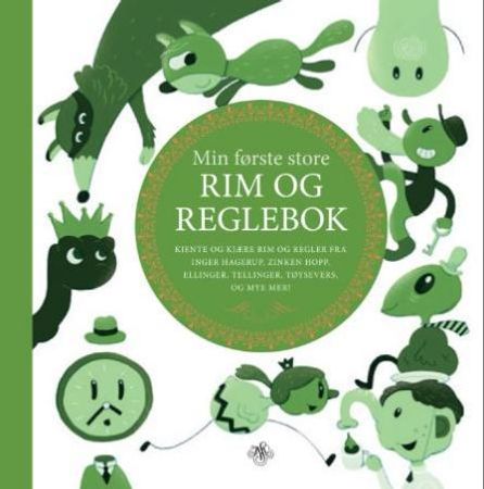 Min første store rim- og reglebok (Innbundet) | Bokia.no