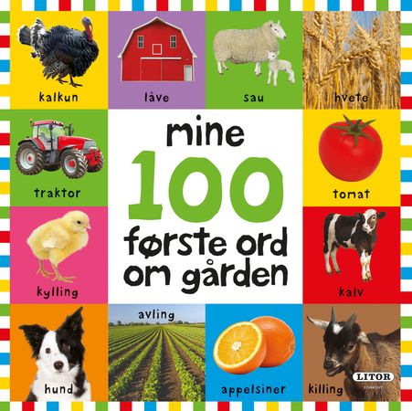 Mine 100 første ord om gården | Bokia.no