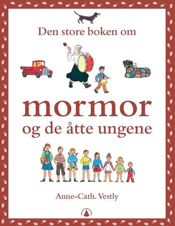 Innbundet - Den store boken om mormor og de åtte ungene - Bokia